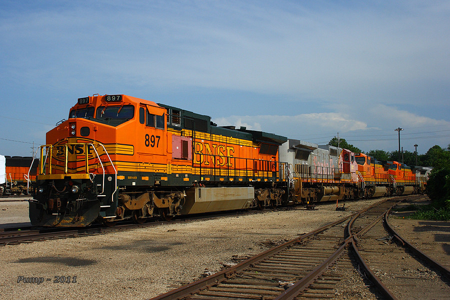 Stored BNSF Locomotives